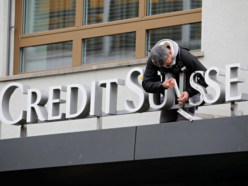 Credit Suisse Krijgt €50 Miljard Steun Via Zwitserse Centrale Bank